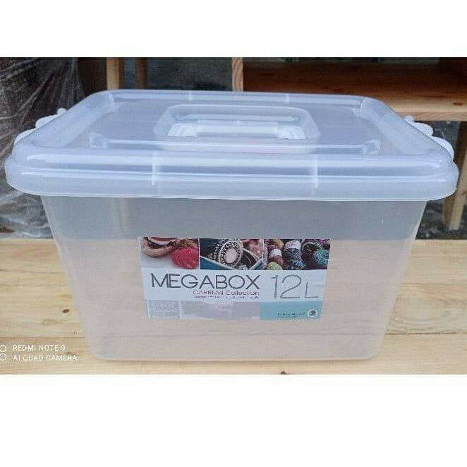 Megabox Storage Box 12L (Clear) | Lazada PH