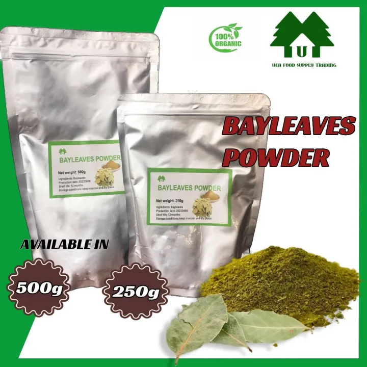 Bayleaves Powder 500g./250g per pack with already ZIPLOCK at the top ...