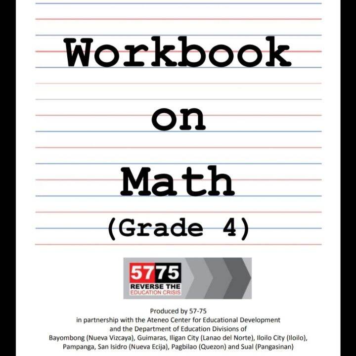Math Workbook for Grade 4 | Lazada PH