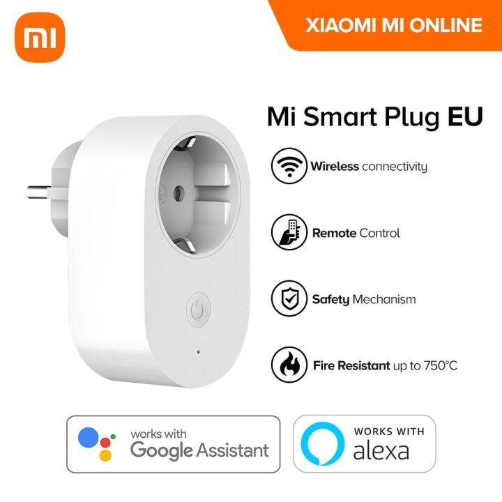 Xiaomi Mi Smart Socket Plug EU Wireless 2.4GHz WiFi Inligent Time ...