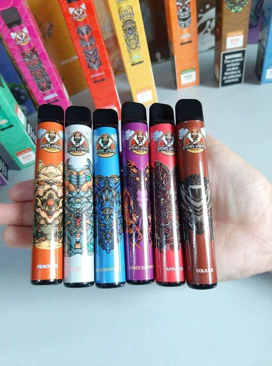 POD KING MAXX Puff Plus smoke vapers full set (800 Puffs) Disposable ...
