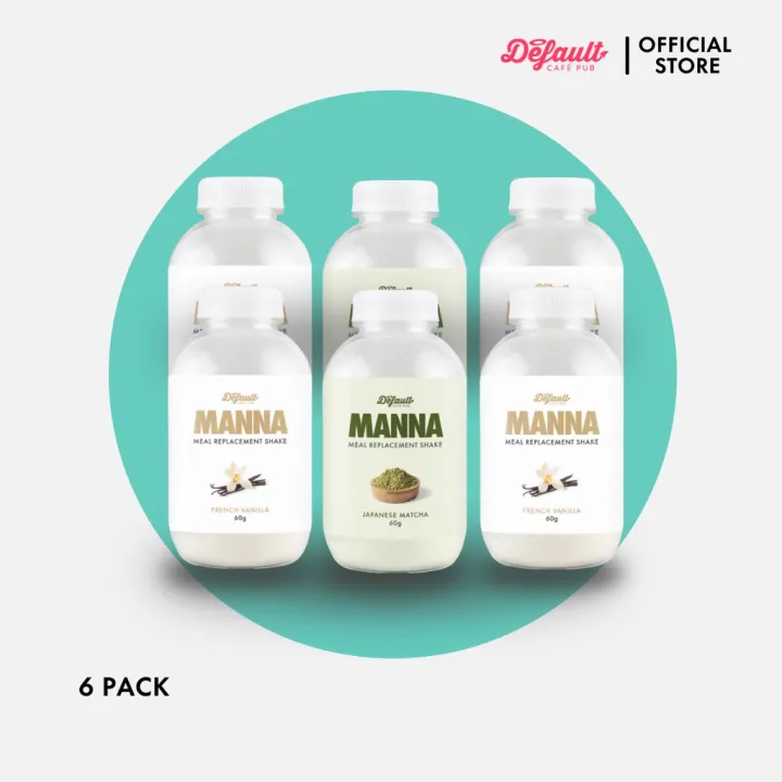 Default Manna 6 Pack (Save 10%) Bundle Meal Replacement, Health ...