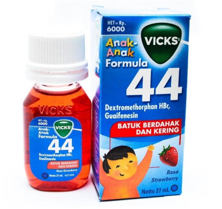Vicks Formula 44 Anak Sirup Isi 54 Ml | Lazada Indonesia