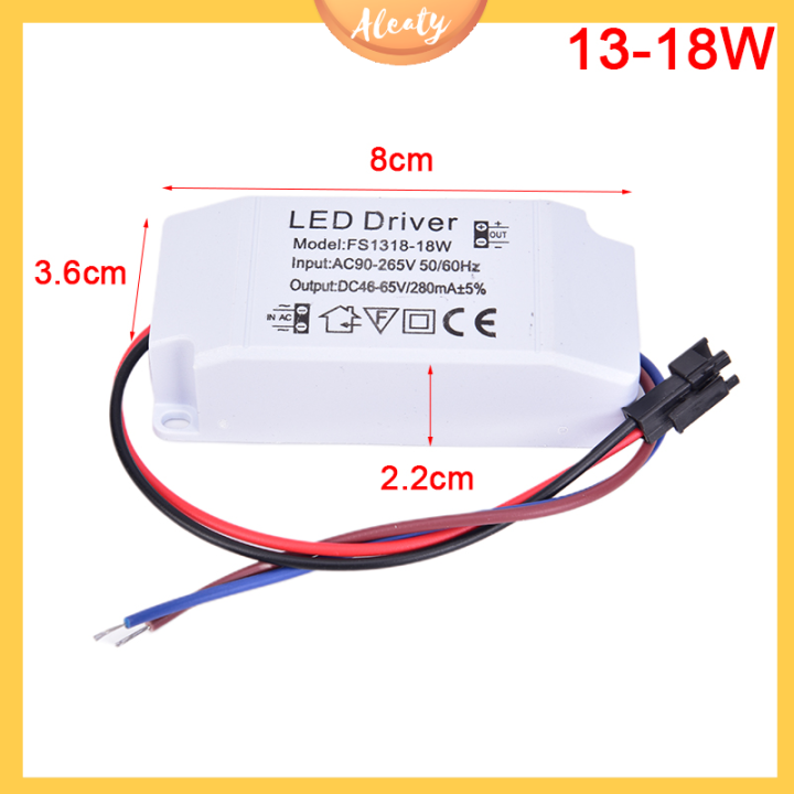 Aleaty💝 LED Constant Driver Power Supply Light Transformers for LED ...