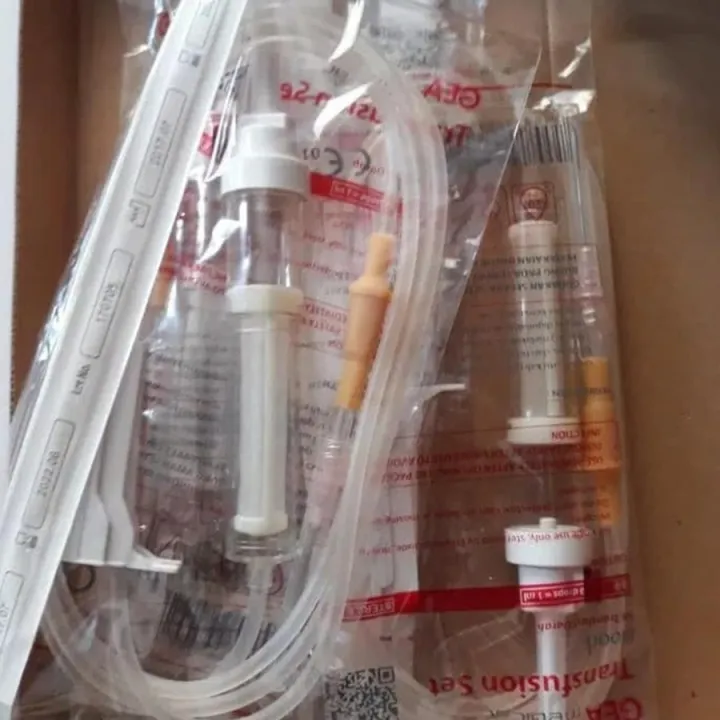 BLOOD TRANFUSION SET GEA/Alat Bantu Tranfusi Darah isi 50pcs | Lazada ...