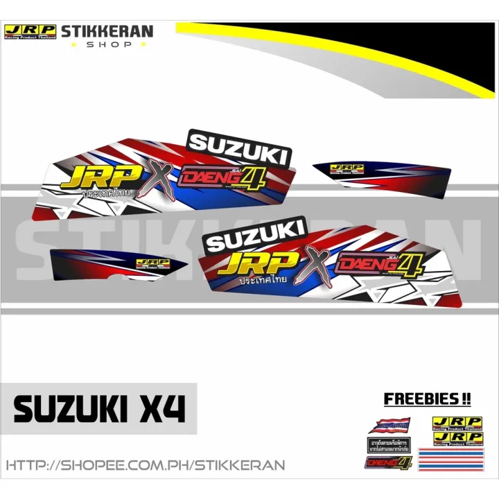 SUZUKI X4 JRP X DAENG THAI DECAL | Lazada PH