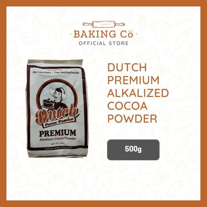 Dutch Premium Alkalized Cocoa Powder - 500g | Lazada PH