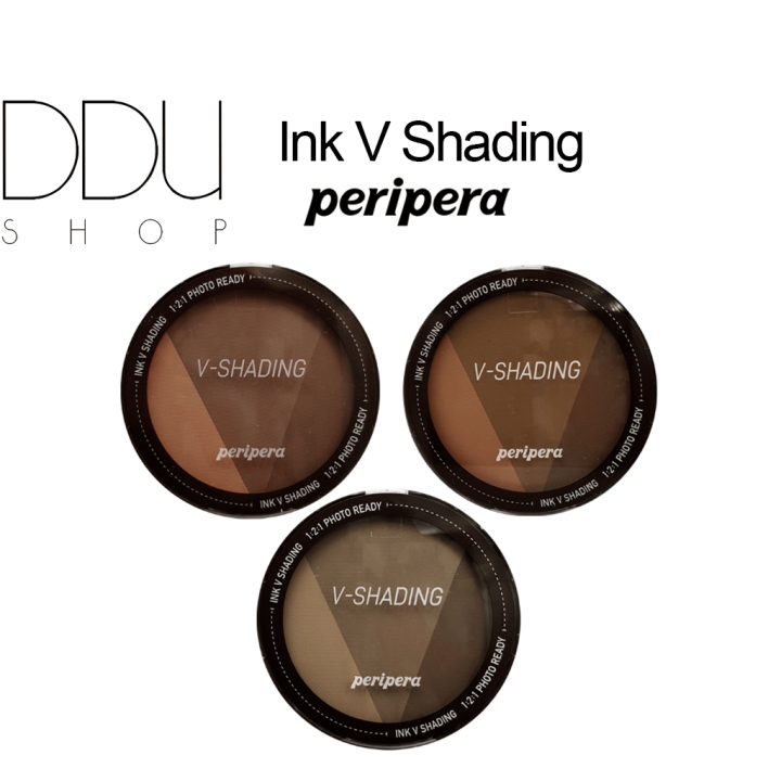 Peripera Ink V Shading 01 Almond Brown, 02 Cacao Brown, 03 Hazel Gray ...