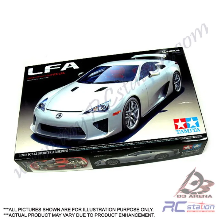 Tamiya Model #24319 - 1/24 Scale Sports Car Lexus LFA [24319] | Lazada