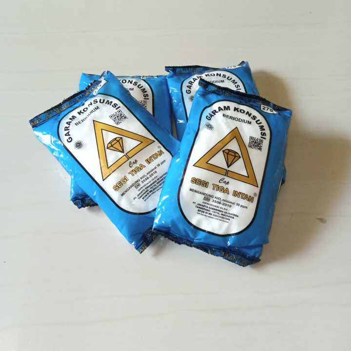 Garam Beriodium Cap Segitiga Intan 275g | Lazada Indonesia
