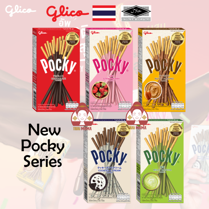 Glico Pocky ( Chocolate / Strawberry / Cookies & Cream / Matcha ...
