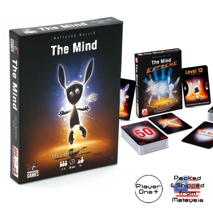 The Mind Card Game and The Mind Extreme Expansion Next Level Telepathy ...