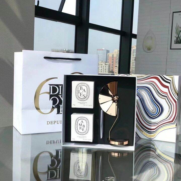 Diptyque diptyque aromatherapy candle rotating riding lantern home gift ...