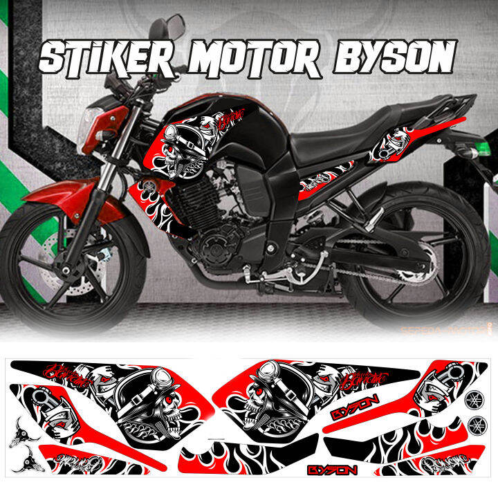 Stiker Striping Variasi Yamaha Byson Setiker Motor Byson Keren Murah ...