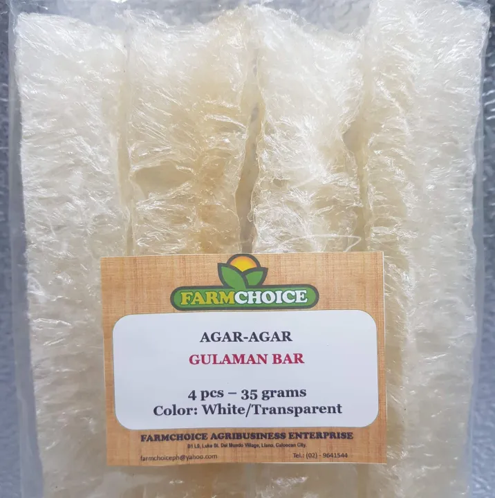 Agar Agar Bar / Gulaman Bar - 4 Pcs | Lazada PH