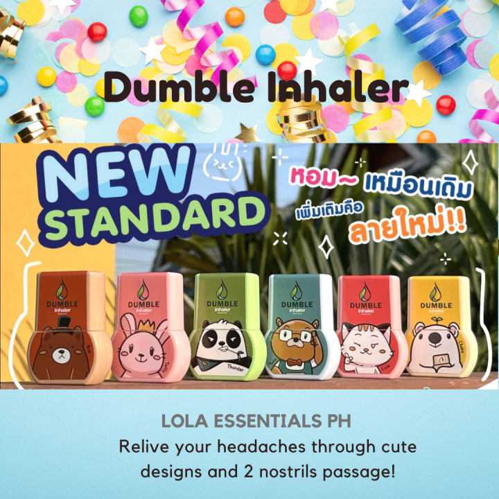 Dumble Double Inhaler Thailand (Bob, Toro, Chaba, Taffy, Cole, Thunder ...