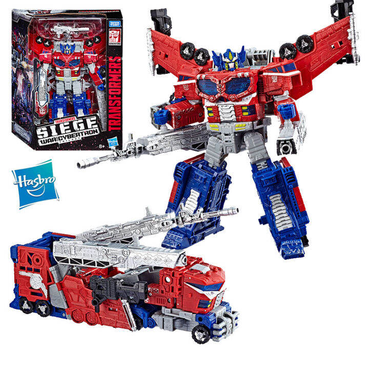 Genuine Hasbro Transformers Battle Cybertron Leader Optimus Prime ...