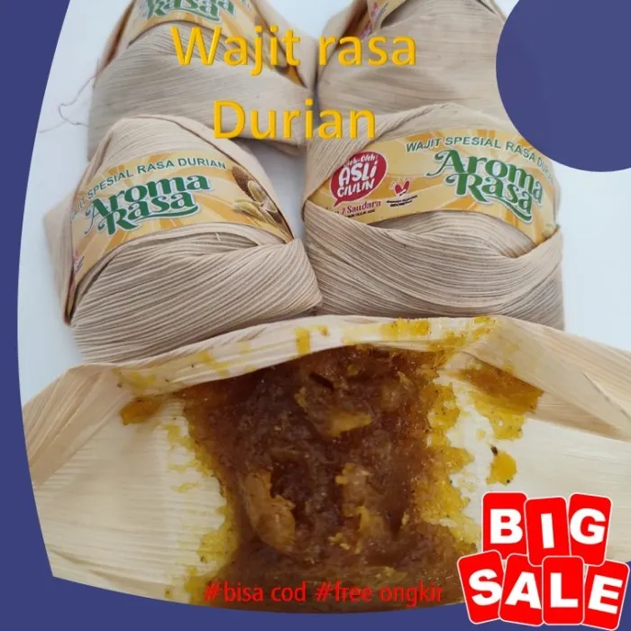 Wajit Cililin Wajit Khas Cililin Bandung Wajit Ketan Hitam rasa Durian ...