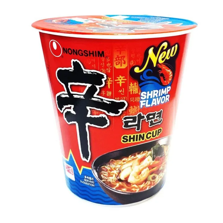 Nongshim Shin Ramyun Shrimp Cup Noodle 72g | Lazada PH