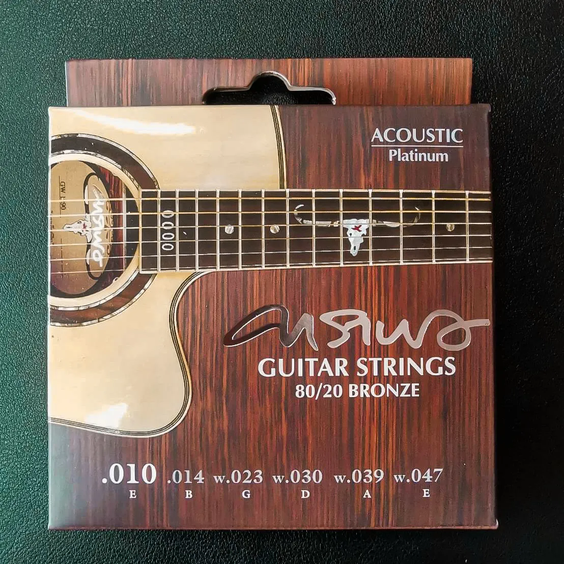 Carabao สายกีต้าโปร่ง สายกีต้าร์โปร่ง Platinum Acoustic guitar strings ...