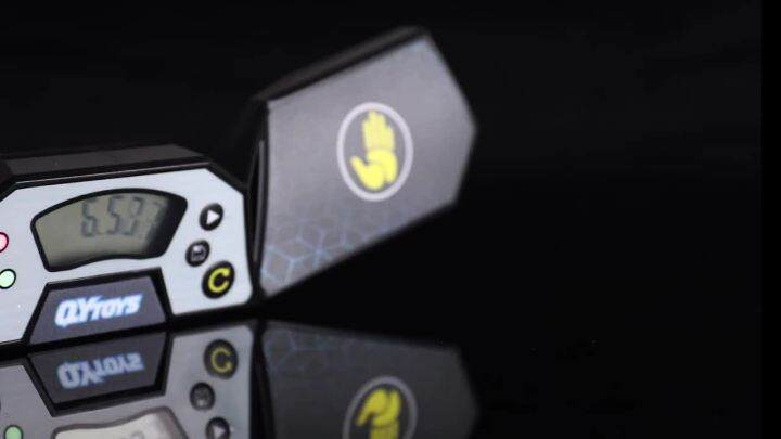 Qiyi Timer Rubik's Cube Professional Comition Comition LED Children's ...