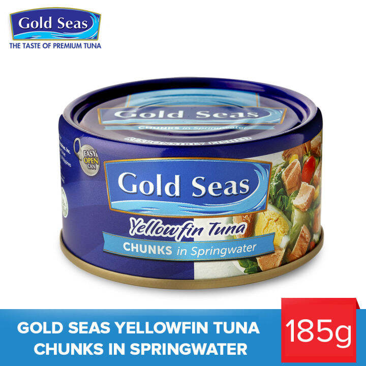 Gold Seas Tuna Chunks in Mild Indian Curry 185g - Easy Open Can I Ready ...