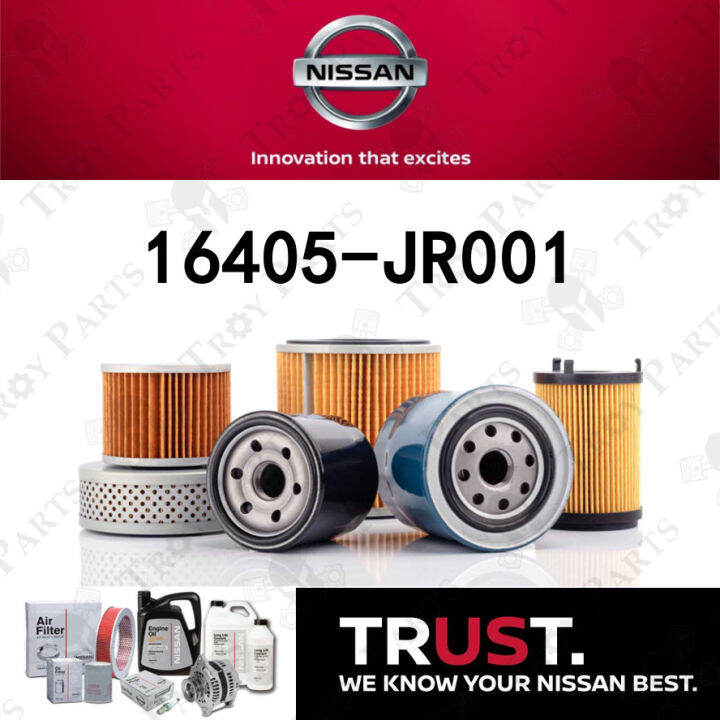 Original Nissan Fuel Filter 16405-JR001 for Nissan Navara D40 D40T D23 ...