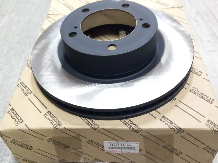 Genuine Toyota (1pc) Front Brake Disc Rotor for Land Cruiser 200 LC200 ...