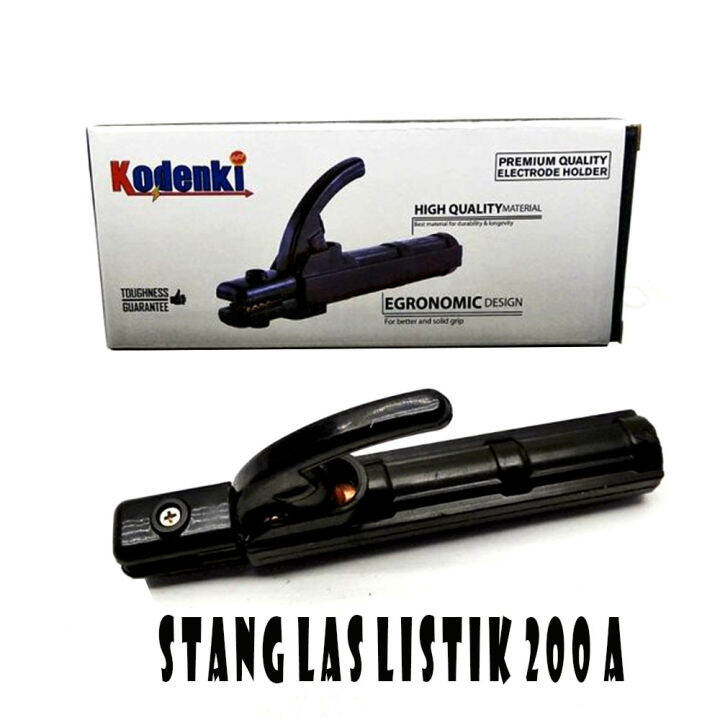 KODENKI Tang Stang Penjepit Kawat Las Electrodes 200A / Electrode holder tang las inverter 200 ...