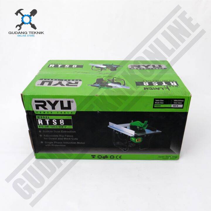 RYU RTS8 / Table Saw RYU RTS 8 - Mesin Gergaji Meja 8inch RYU Tekiro 8 ...