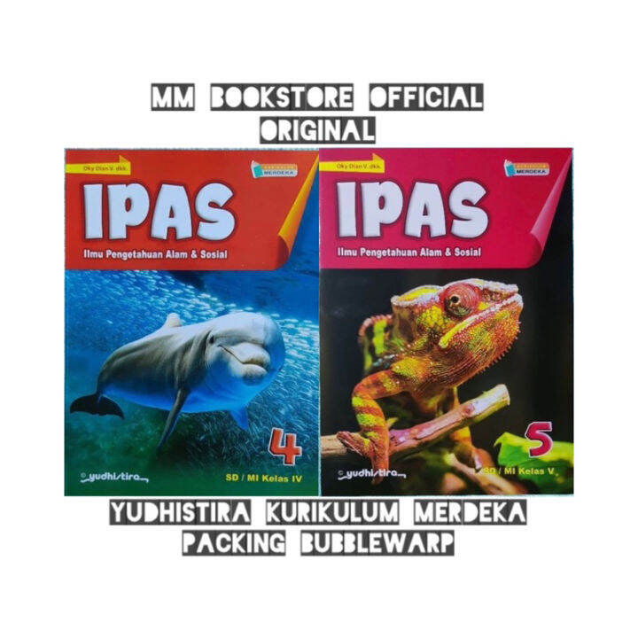 BUKU IPAS KELAS 4 5 6 SD KURIKULUM MERDEKA YUDHISTIRA | Lazada Indonesia