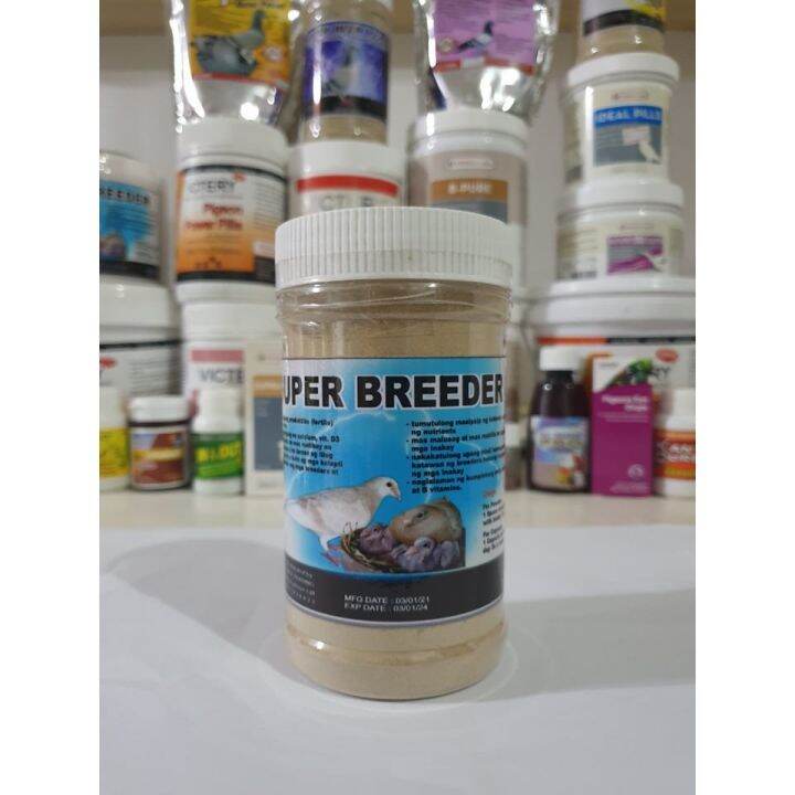 Super Breeder 100g / 250g / 500 grams Pack for Racing Pigeon Pigeon ...