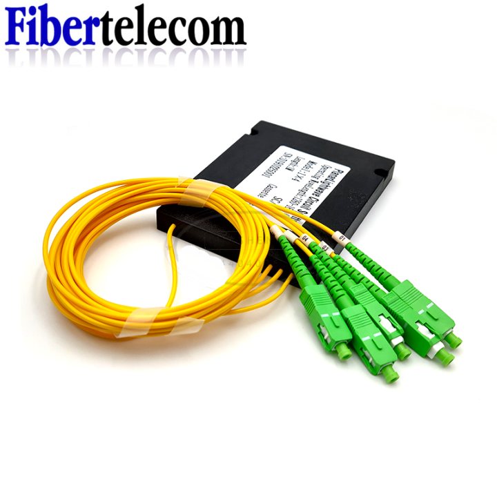 FBT Splitter 1x2 1x4 1x8 1x16 ABS Fiber Optic Splitter Splice Pigtailed ...