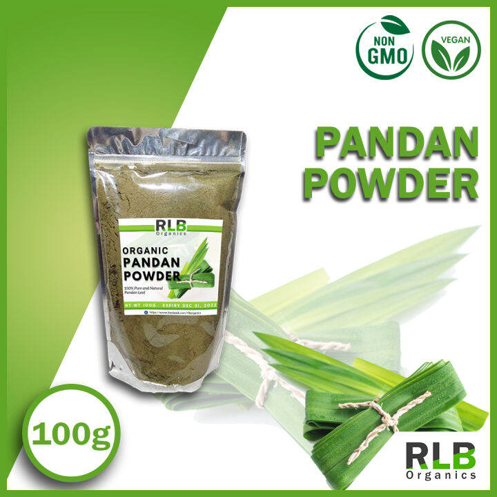 100 grams Pure Organic Natural Pandan Powder - Organic Pandan Powder ...