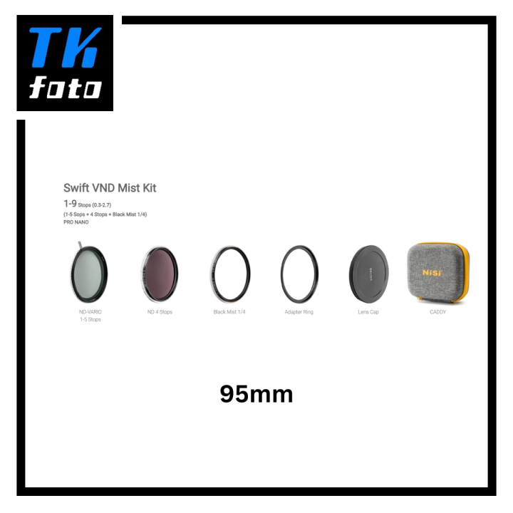 NiSI True Color Swift VND Mist Kit | Lazada Singapore