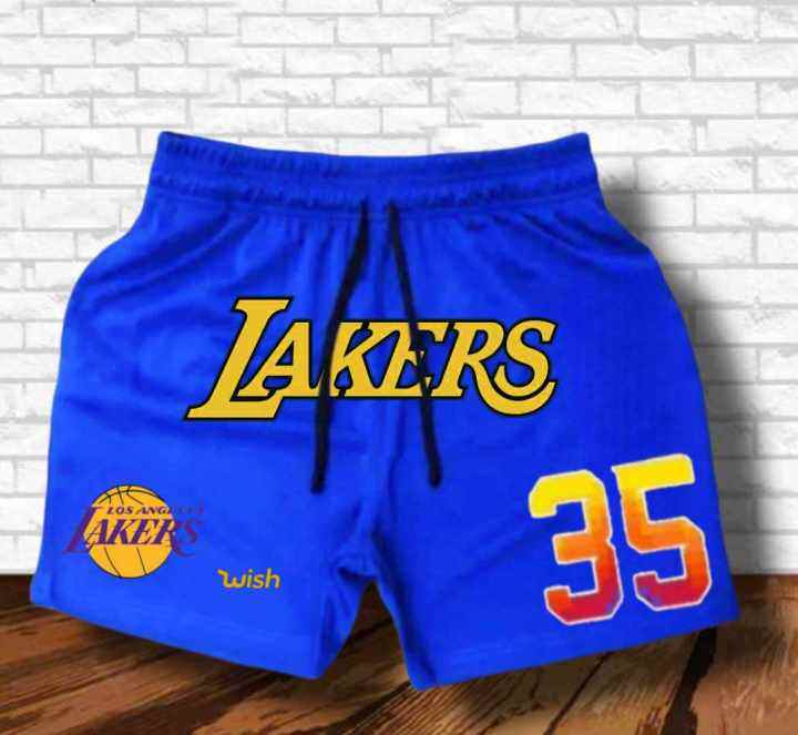 DTF LAKERS FRONT SPORT UNISEX Plain Jersey Dri-fit Short | Lazada PH
