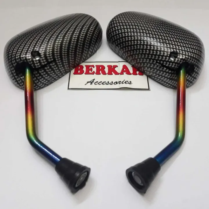 Spion model mio daun carbon batang pelangi | Lazada Indonesia