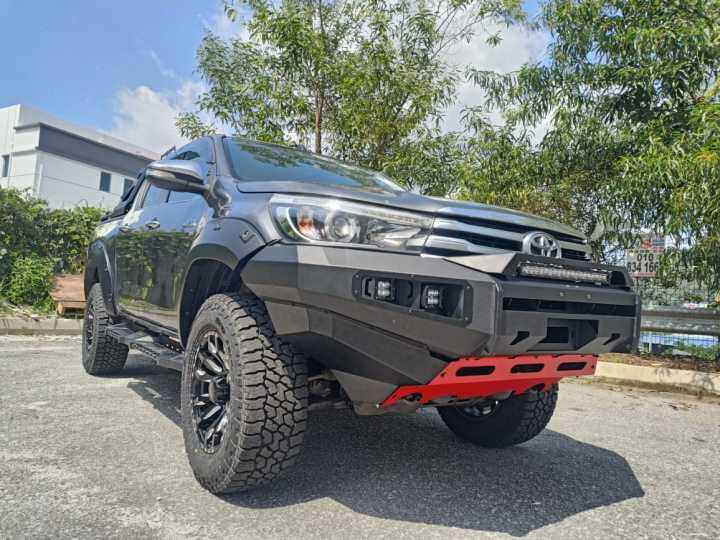 Force 4WD JG Front Bumper For Toyota Hilux Vigo Revo | Lazada