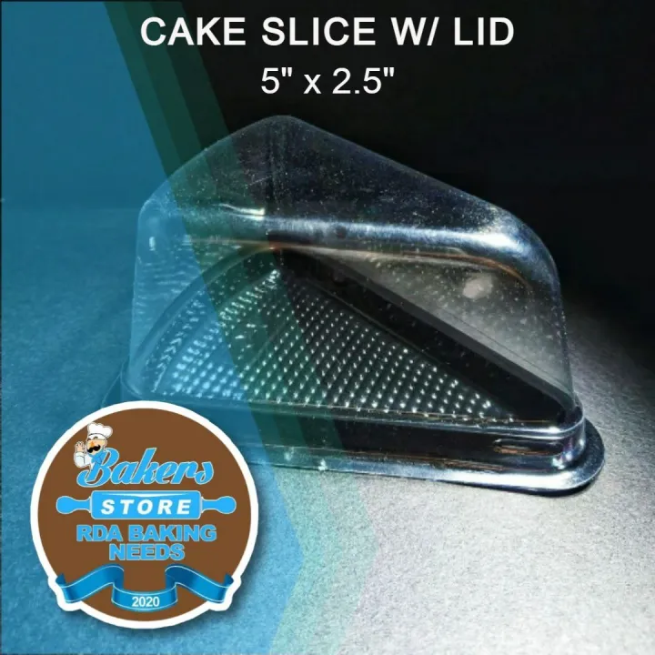 Cake slice clamshell w/ lid | Lazada PH