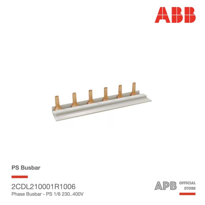 ABB Busbar 06pin for System Pro M บัสบาร์ 6พิน | Lazada.co.th