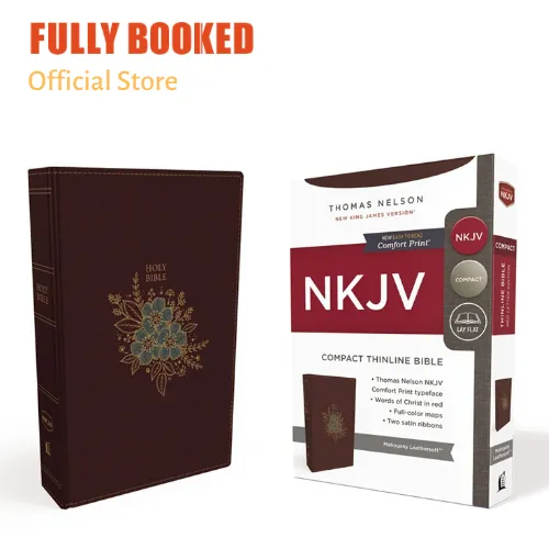 NKJV Compact Thinline Bible, Mahogany (Leathersoft) | Lazada PH