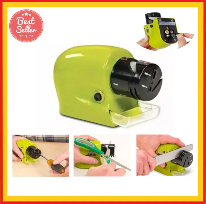 Swift Sharp Kitchen Cordless Motorized Knife Blade Scissor Cut ...