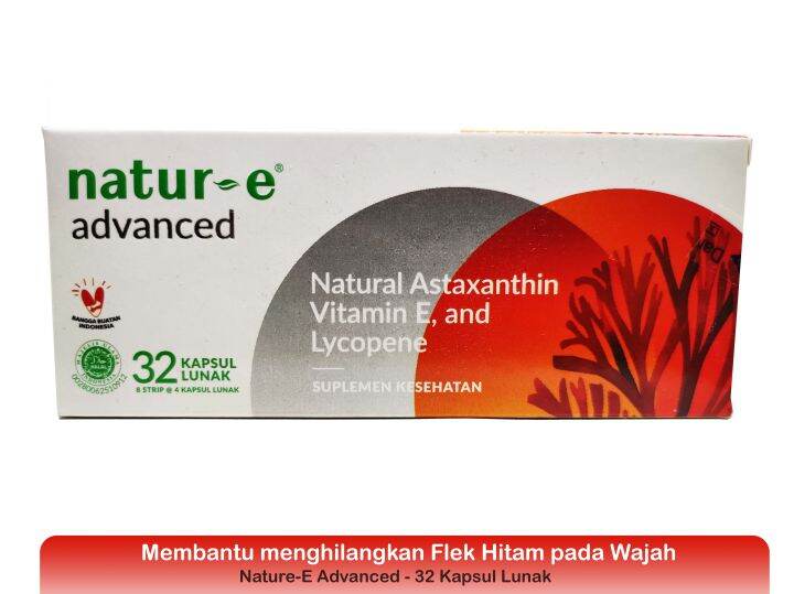 Natur-E Advanced Soft Kapsul isi 32 Kapsul Menghilangkan Noda pada ...