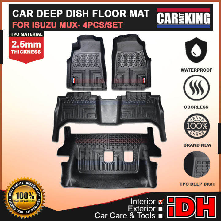 CARMATKING ISUZU mu-X MUX 2016 to 2022 Deep Dish Mats / Matting | Heavy ...