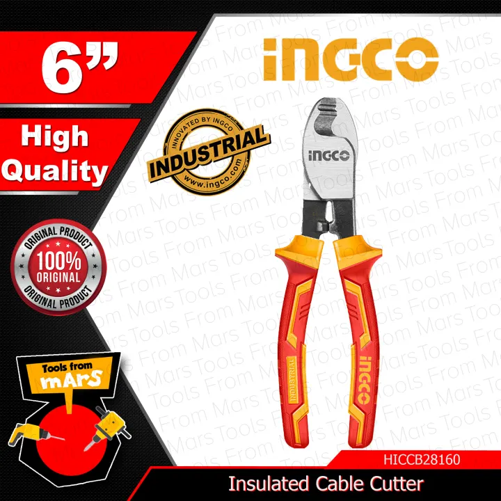 INGCO Insulated Cable Cutter 6" HICCB28160 •TOOLS FROM MARS• IHT ...