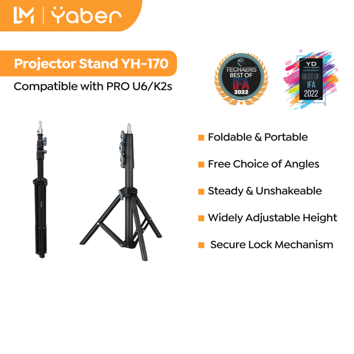 Yaber PRO U6/K2s Projector Holder & Stand with Various Angle Secure ...