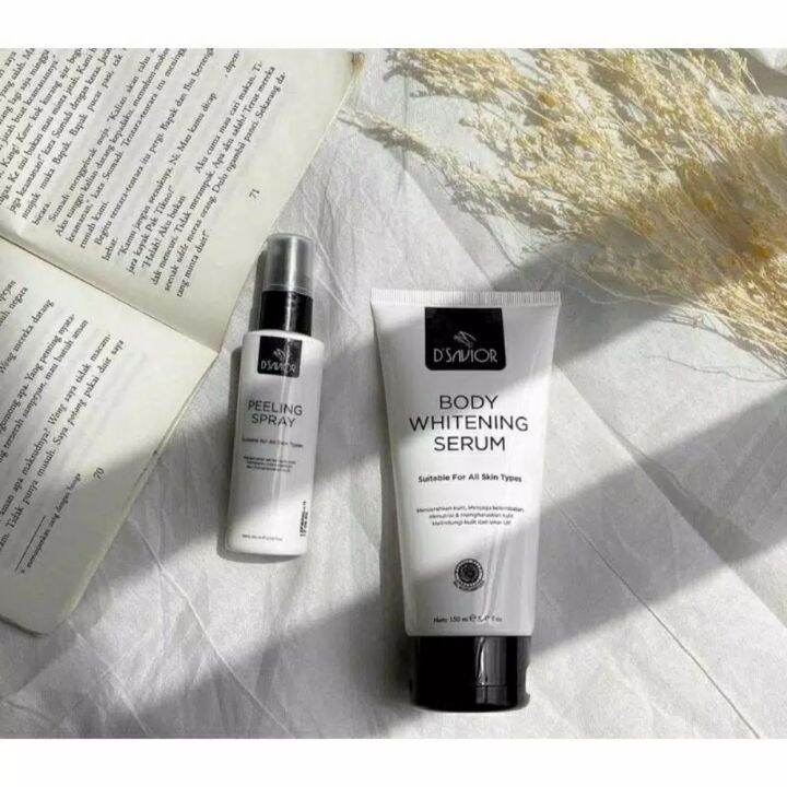 Dsavior Body Whitening Serum & peeling 100% ORIGINAL | Lazada Indonesia