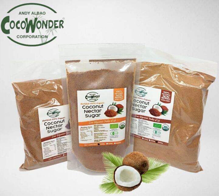 CocoWonder Coconut Sugar 500grams - US & EU Certified Organic | Lazada PH