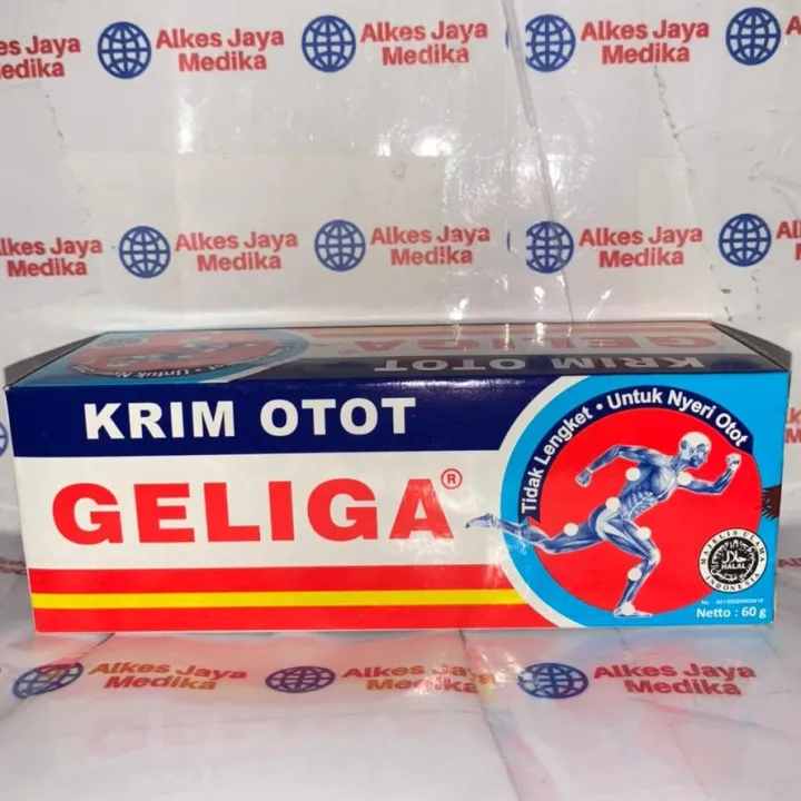 Krim Otot Geliga 60 gram | Lazada Indonesia