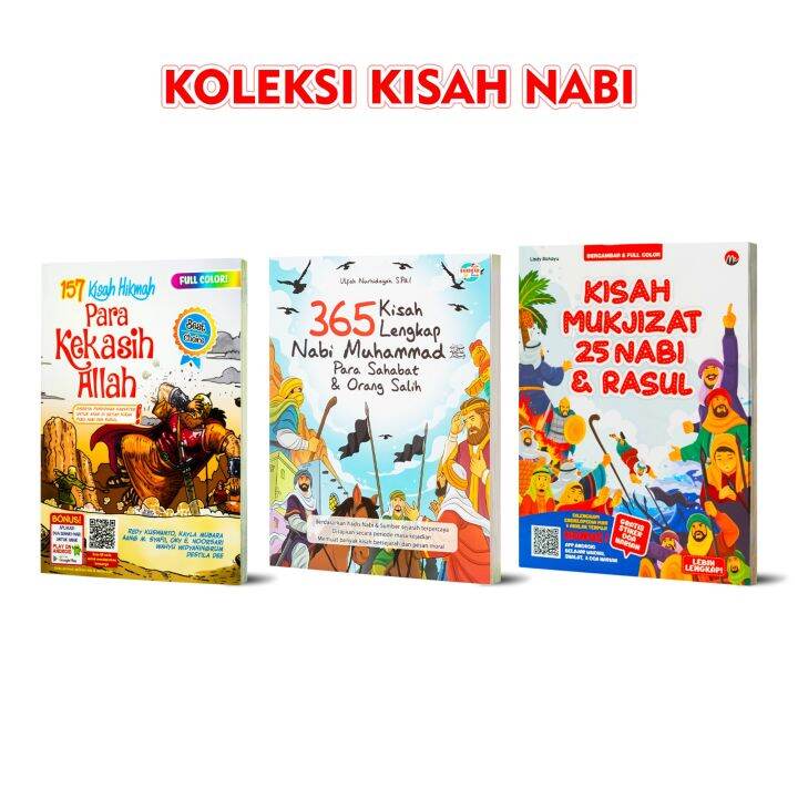 Buku Anak Islam 365 Kisah Lengkap Nabi Muhammad dan Kisah Mukjizat 25 ...